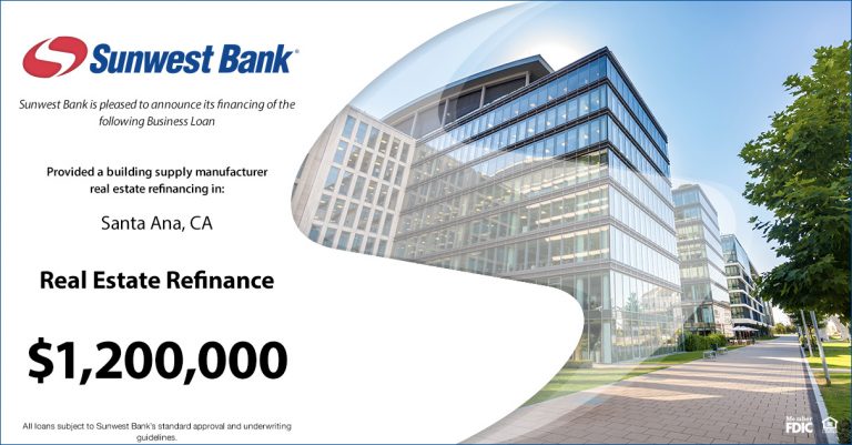 Featured Transactions - Sunwest Bank