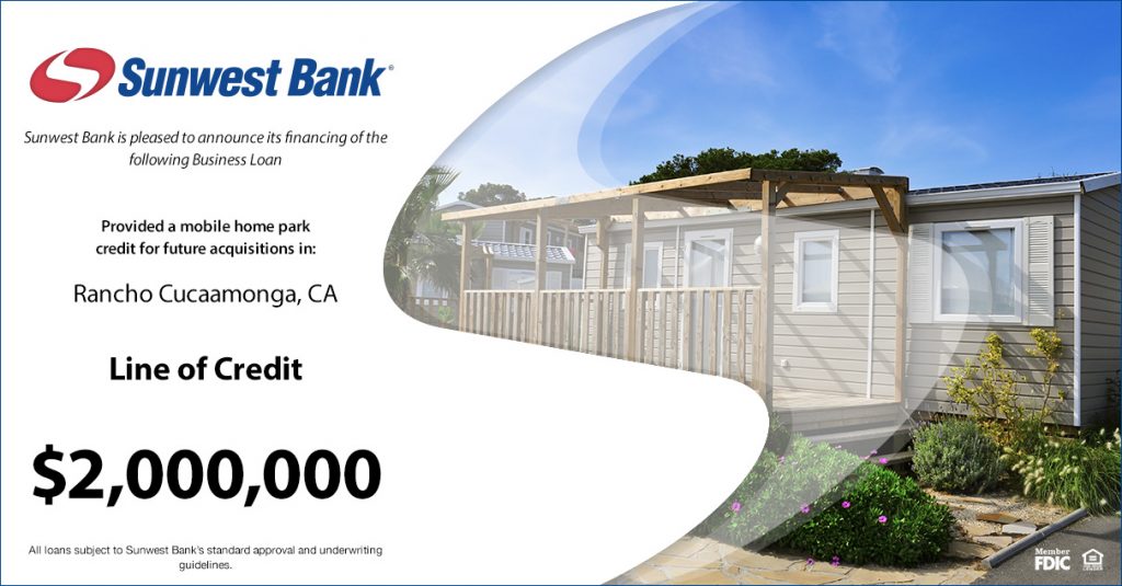 Featured Transactions - Sunwest Bank